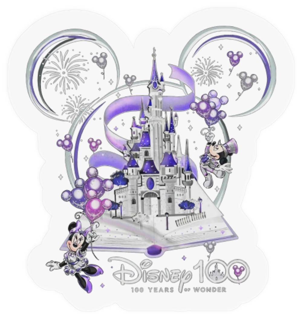 Disney 100 Years Of Wonder Stickers, Disney 100th Anniversary Stickers ...