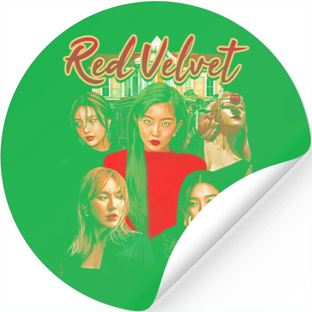 Red Velvet K-pop Sticker Designed & Sold By Cloakwork Studio