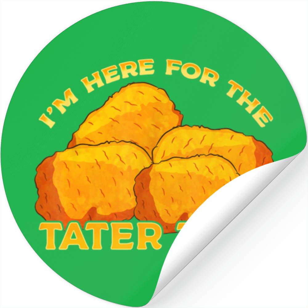 Tater Tots Foodie Sticker Designed & Sold By Lorenza Succeeding