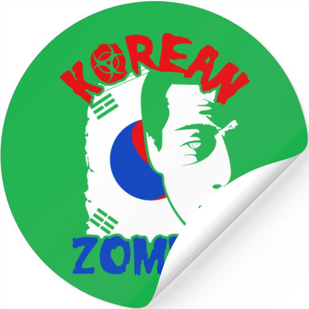 Chan Sun Jug Korean Zombie Walkout Sticker Designed & Sold By Jeff Aphisit