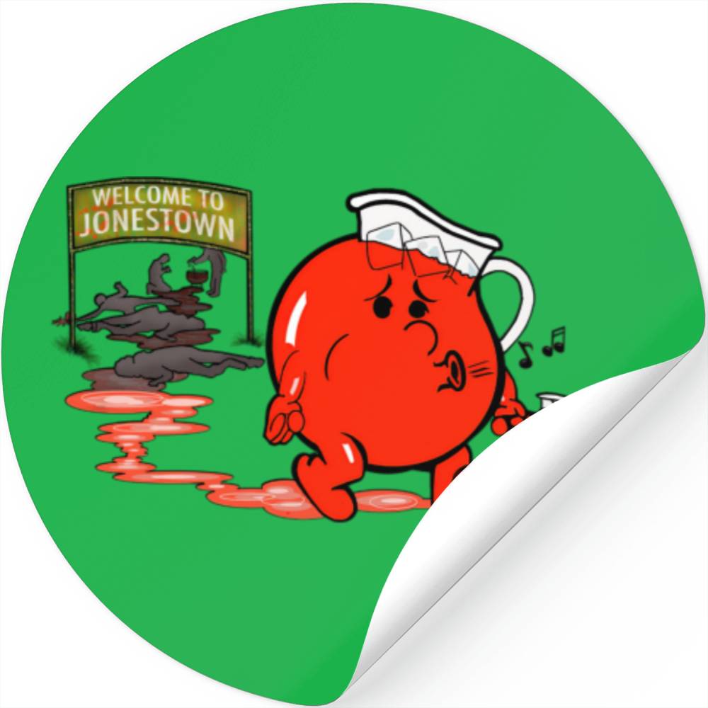 Kool-aid Cult - Kool Aid Man - Sticker Designed & Sold By Chris Murphy