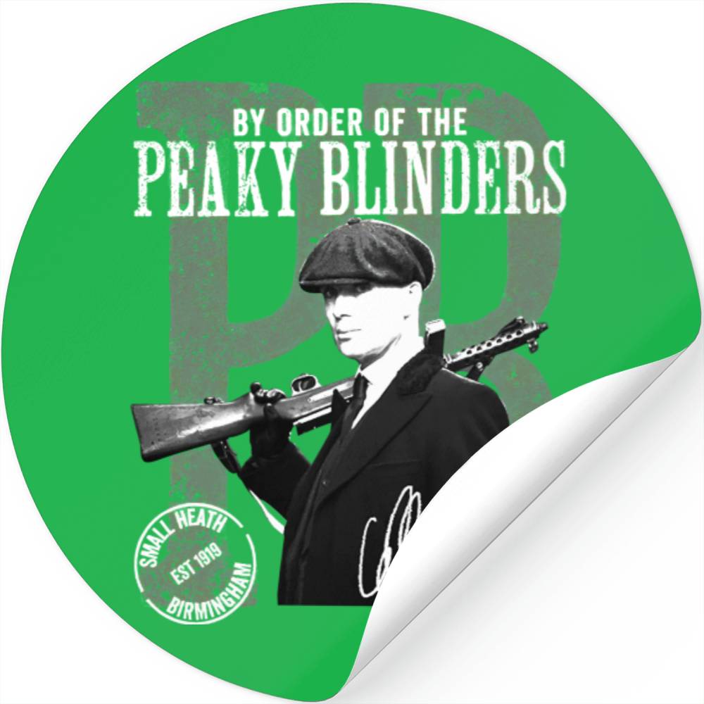 Peaky Blinders HQ Printed Sticker - Cillian Murphy - Tommy Shelby's ...