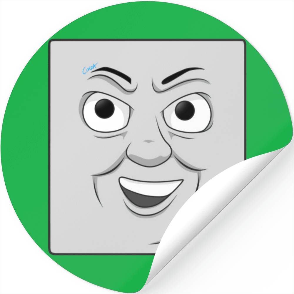 Diesel Devious Face - Thomas The Tank - Stickers Designed & Sold By ...