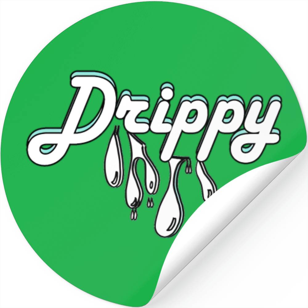 Drippy Stickers Designed & Sold By Eddie Wong