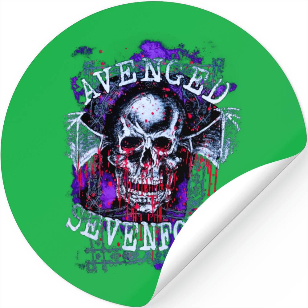 Rock Band - Avenged Sevenfold - Stickers Designed & Sold By Juieta ...