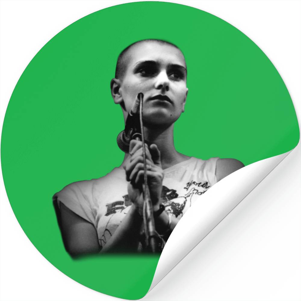 Sinead Oconnor Sinead Oconnor Stickers Designed And Sold By Shaggy Malagasy