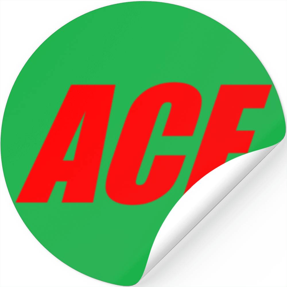 ACE Stickers Designed & Sold By Cj Johnson