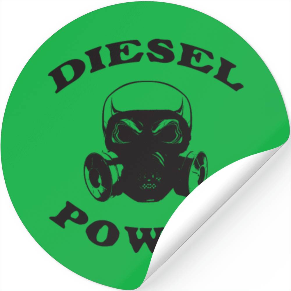 Diesel Power Gas Mask Skull Truck Offroad Black Designed & Sold By ...