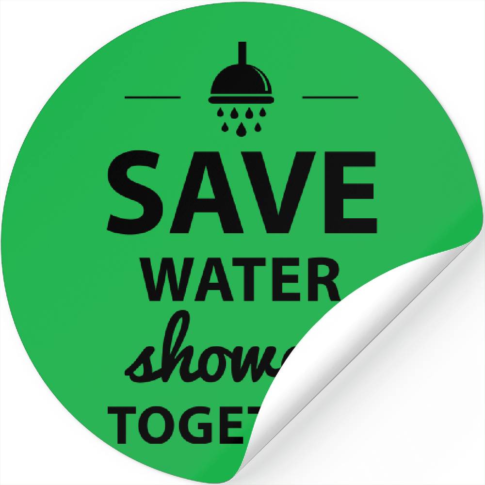 Save Water Shower Together Designed And Sold By Grant Allen