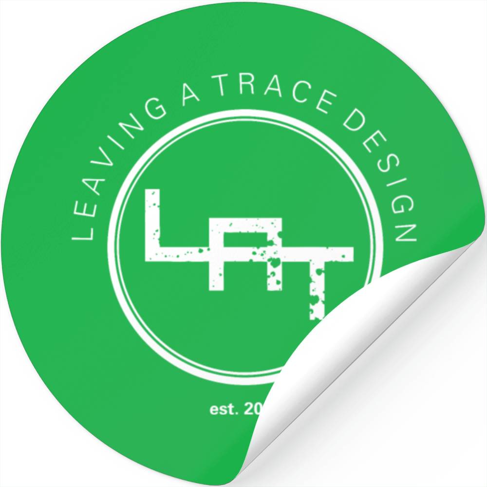 LAT Brand Logo Est. 2017 (white) Designed & Sold By Ibrahim Bah