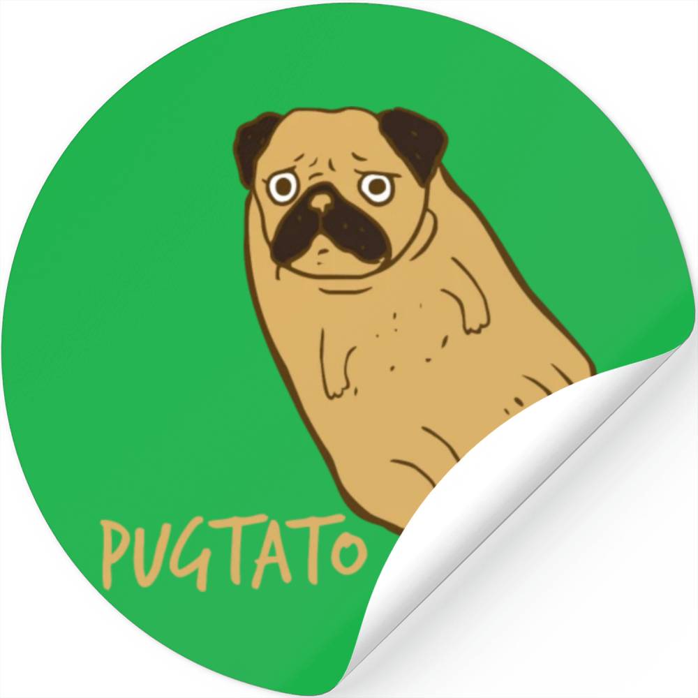 Pug Dog Pet Potato Stuffed Animal Designed & Sold By Isadora Oliveira