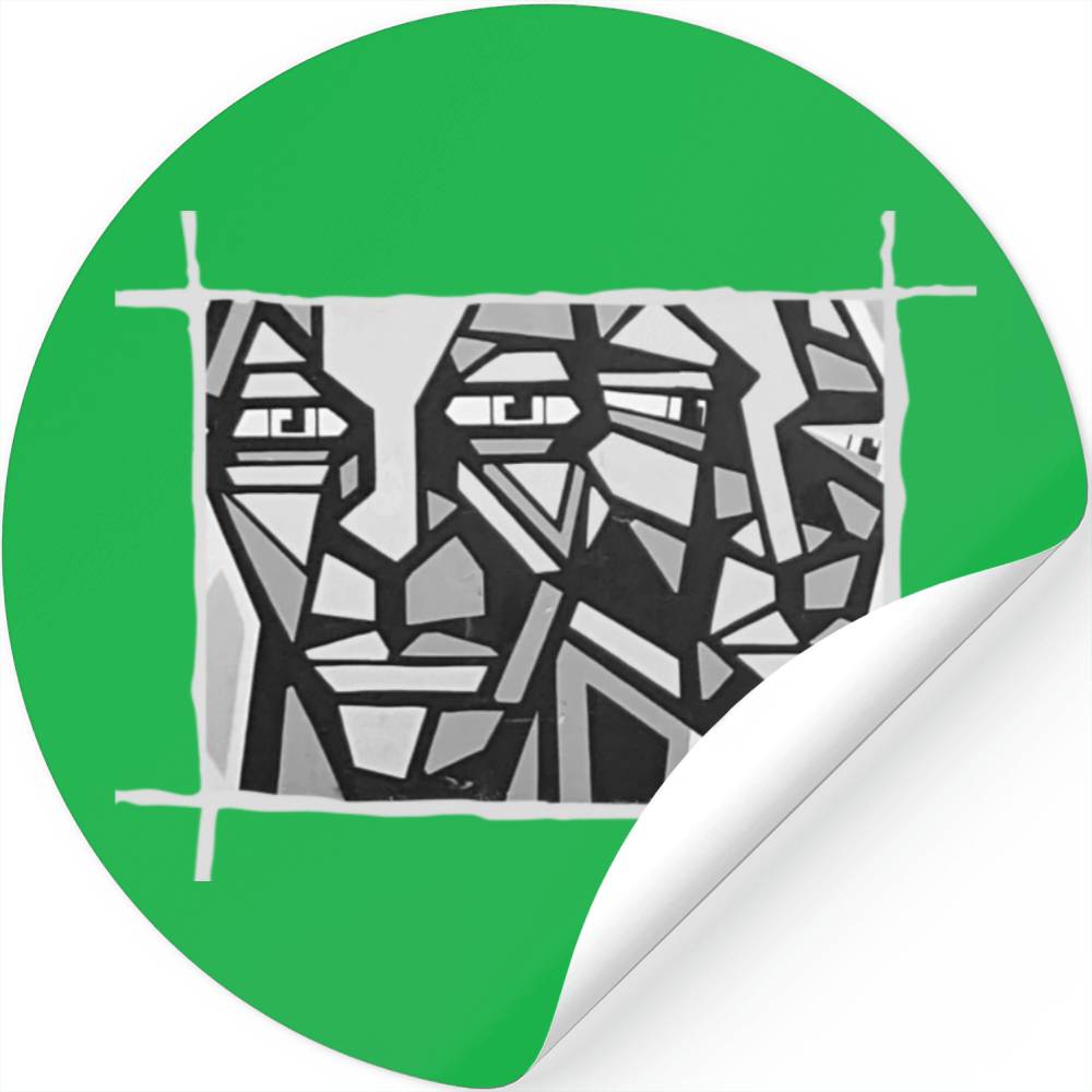 Graffiti Face Heads With Border Designed & Sold By Florida Transitions ...