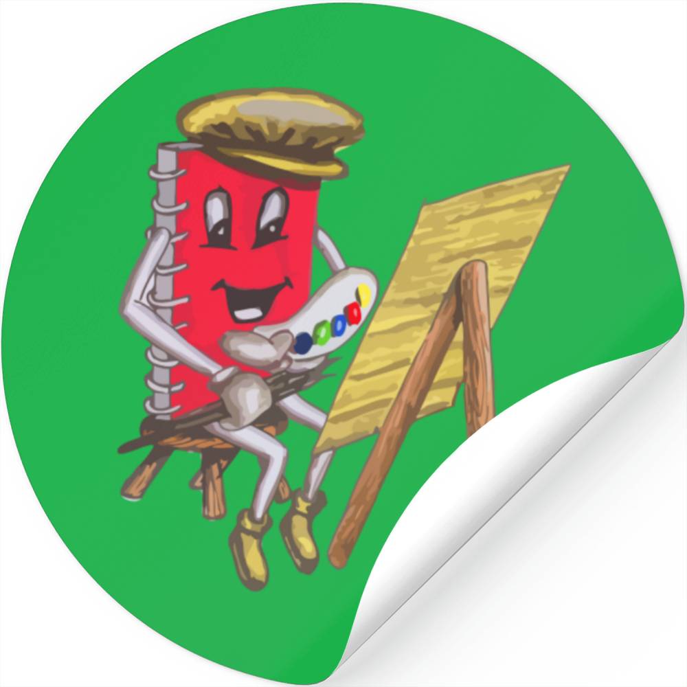 Sticky Note Block Art Draw Painting Funny Designed & Sold By Balloon About Town Zobin Stafford