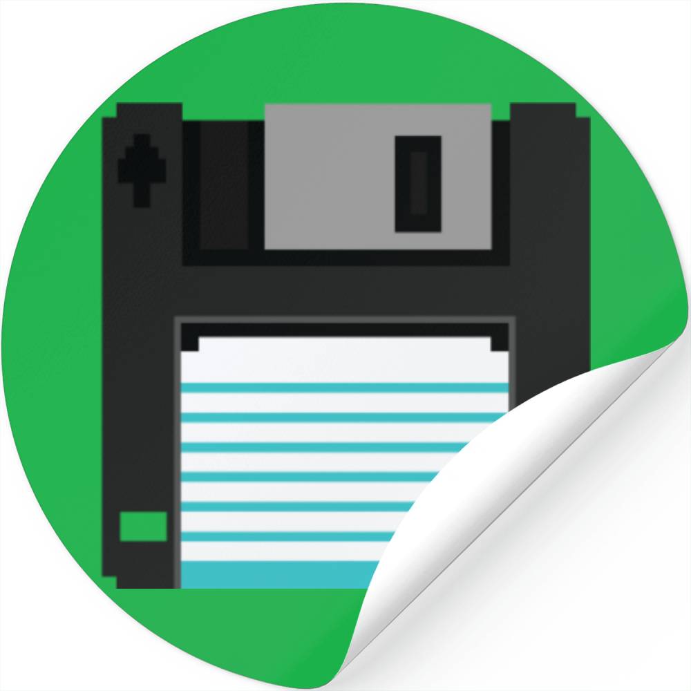 Retro 8-Bit Floppy Disk Designed & Sold By Yaroslau E