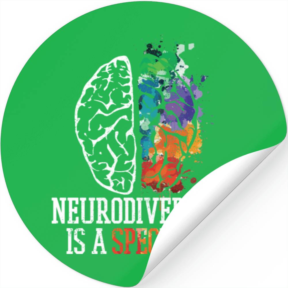 Neurodiversity Is A Spectrum - ADHD Autism Stickers Designed & Sold By ...