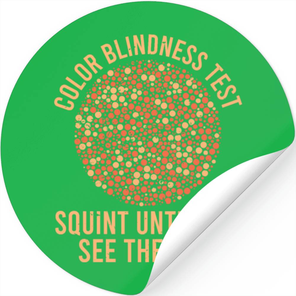 Color Blind Color Blindness Test Gift Designed & Sold By SuniSharma