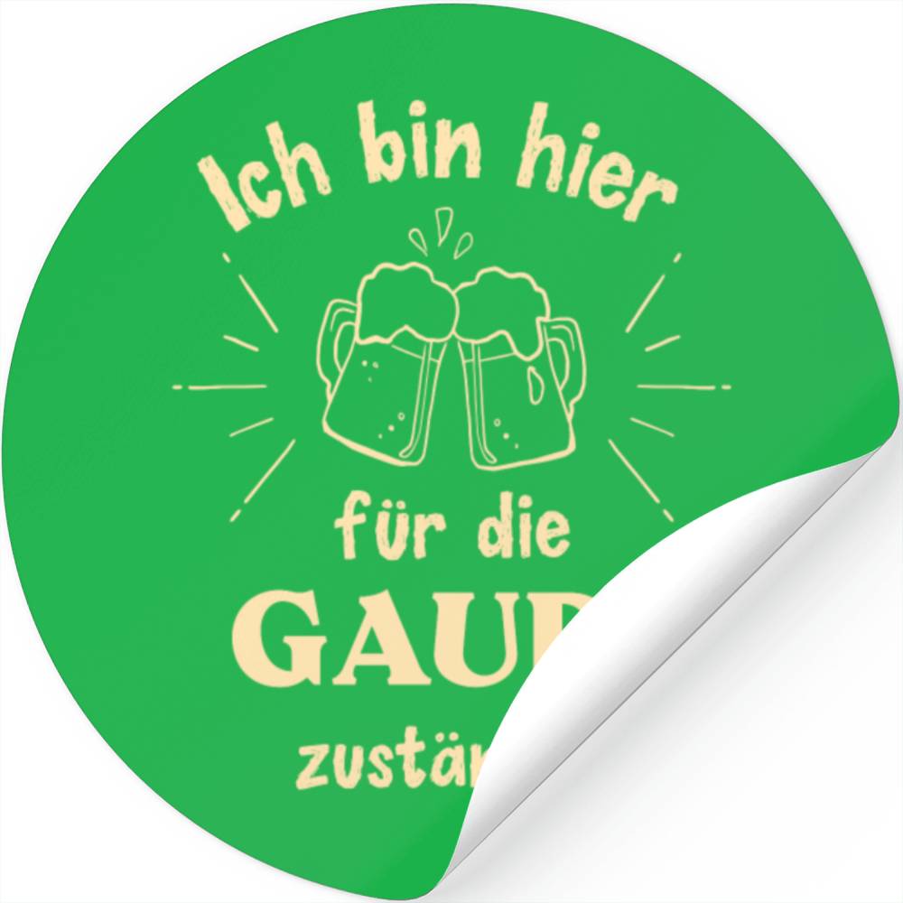 Oktoberfest Gaudi Slogan Beer Volksfest Bavaria Designed & Sold By ...