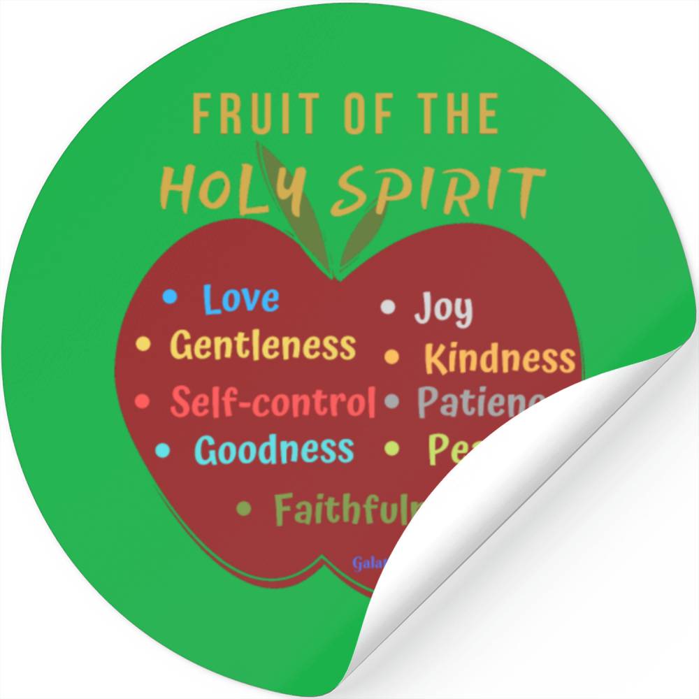 Fruit Of The Holy Spirit Apple Designed & Sold By Devesh Sharma