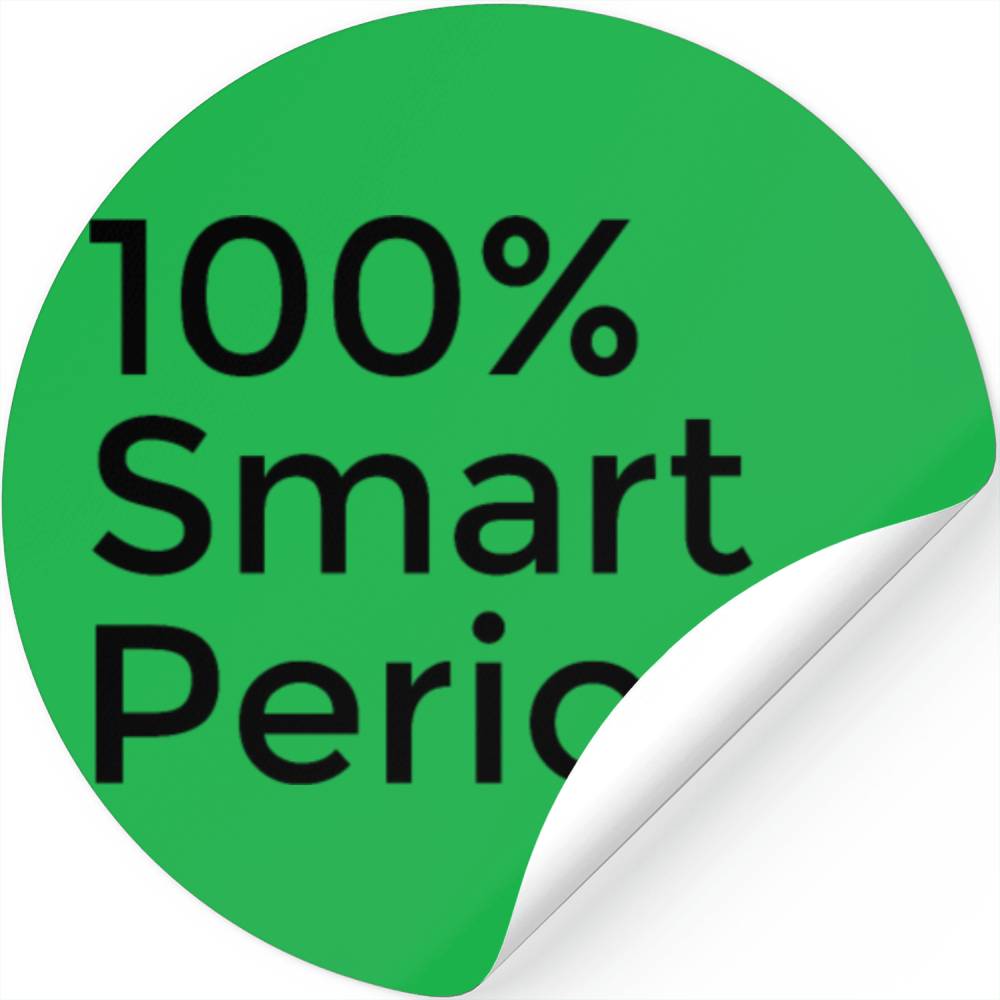 100% Smart Periodt | Black Letter Designed & Sold By Pink Carita