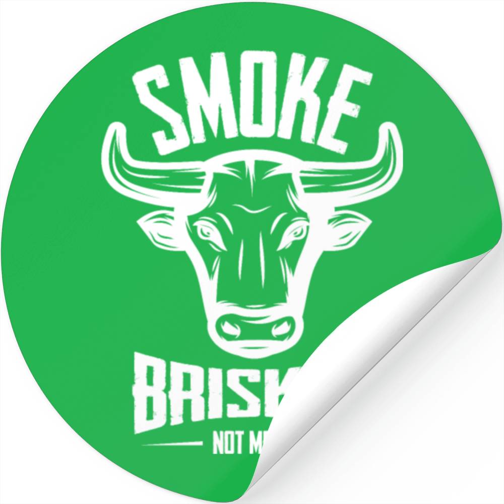 Funny Cow Face, Smoke Brisket Not Meth Designed & Sold By Uduak