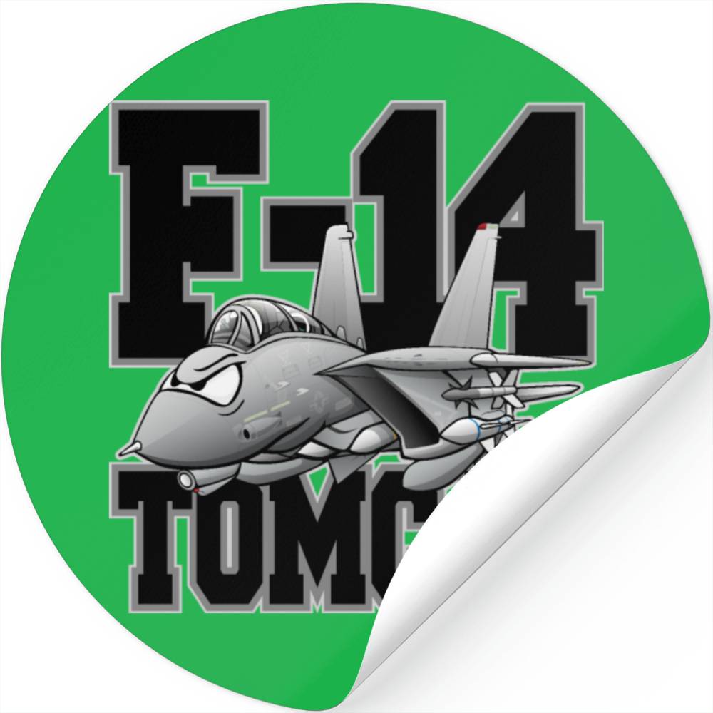 F-14 Tomcat Military Fighter Jet Aircraft Cartoon Designed & Sold By ...