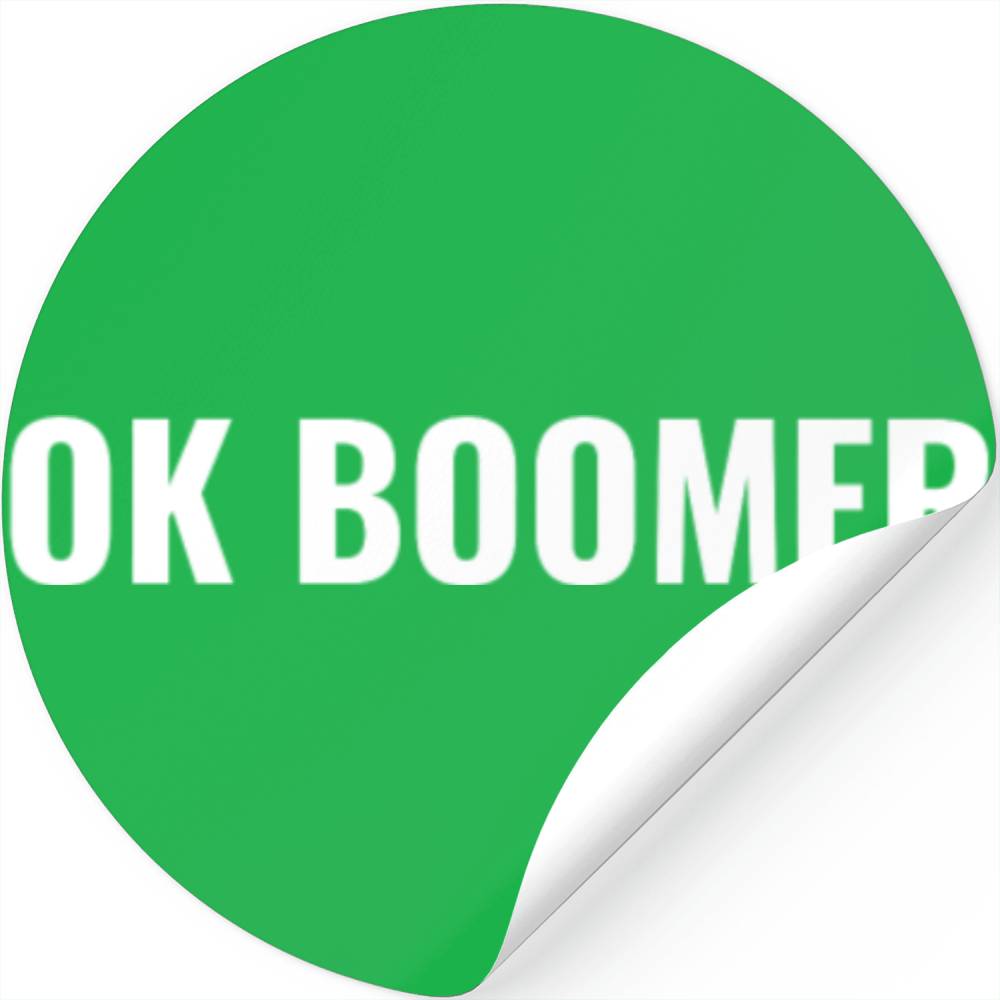 Funny OK Boomer Okay Gen Z Millennials Generation Designed & Sold By Dr ...