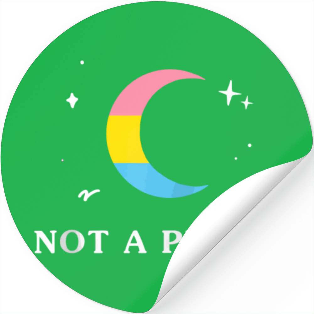 Not A Phase Pansexual Lgbtqia Pan Pride Flag Moon Designed And Sold By