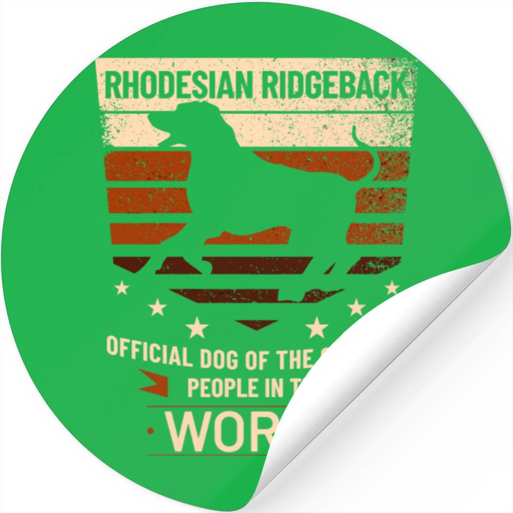 Rhodesian Ridgeback Official Dog Of The Coolest Pe Designed & Sold By ...