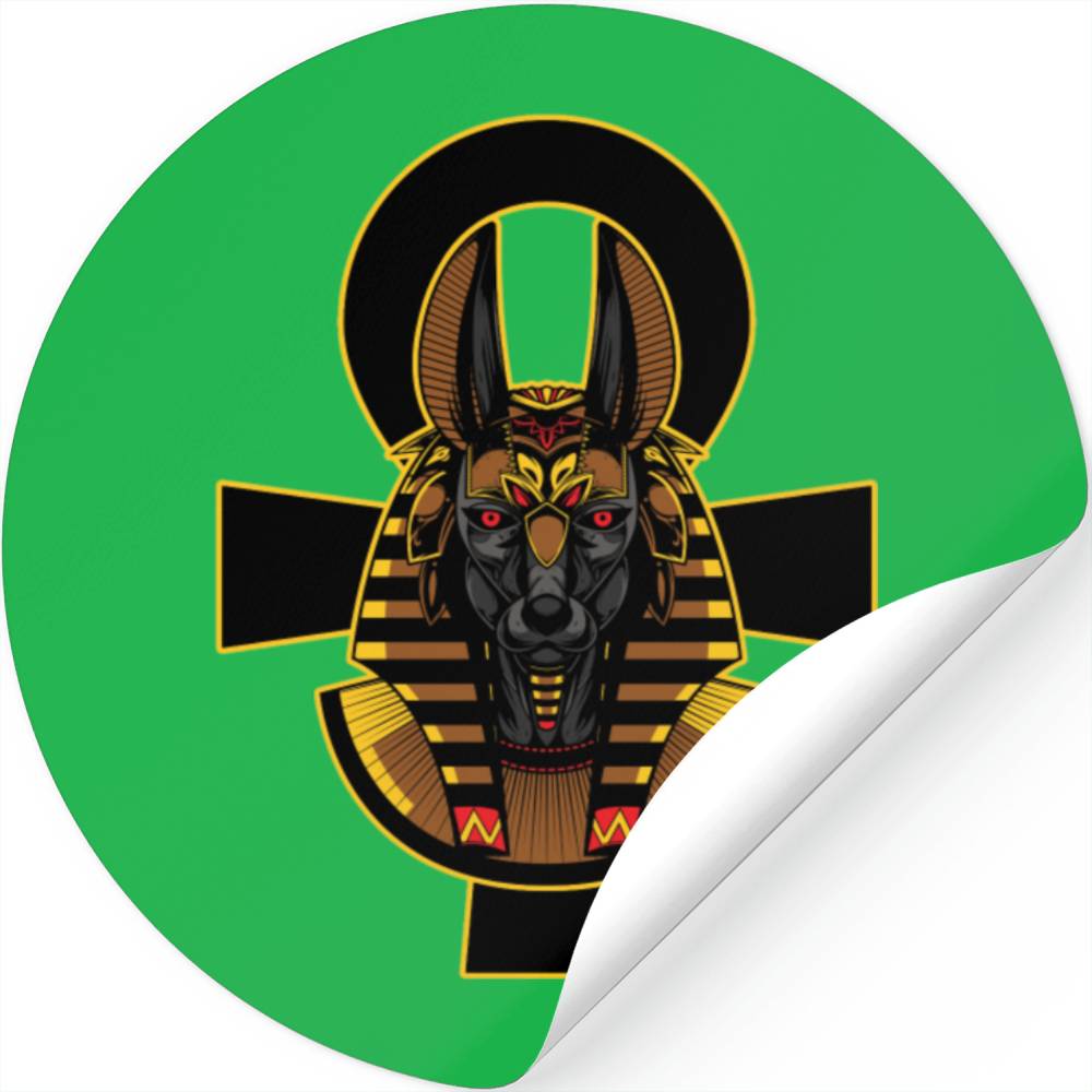 Ancient Egyptian Mythologythe Great Anubis And Sym Designed & Sold By ...