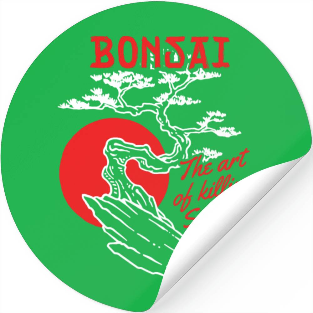 Funny Bonsai The Art Of Killing Small Trees Designed & Sold By Erick Odingo