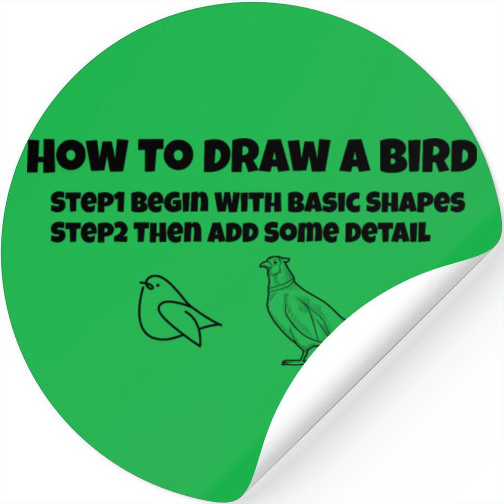 How To Draw A Bird Designed & Sold By Gaurav Rastogi