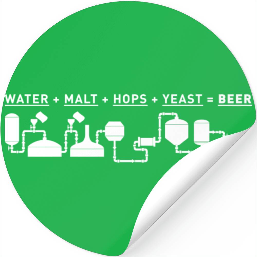 Beer Making Cycle Diagram For Homebrew Designed & Sold By Handyman Company
