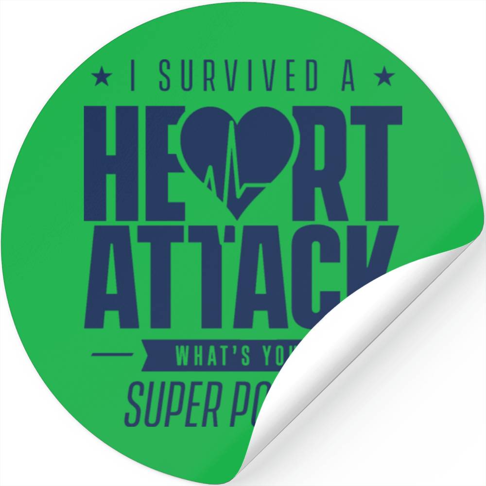 I Survived A Heart Attack Infarct Recovery Designed & Sold By Mark Scene