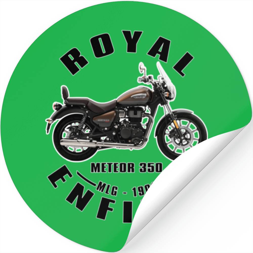 Royal Enfield METEOR 350 Classic Stickers Designed & Sold By Gavin Kelly