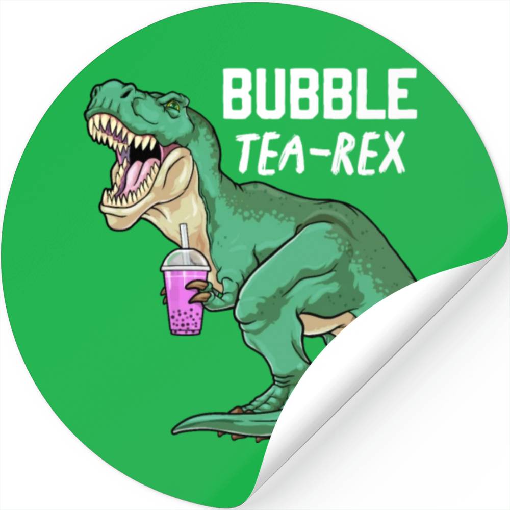 Dinosaur Bubble Tea Rex Bobasaurus Boba Milk Tea D Designed & Sold By Zeun