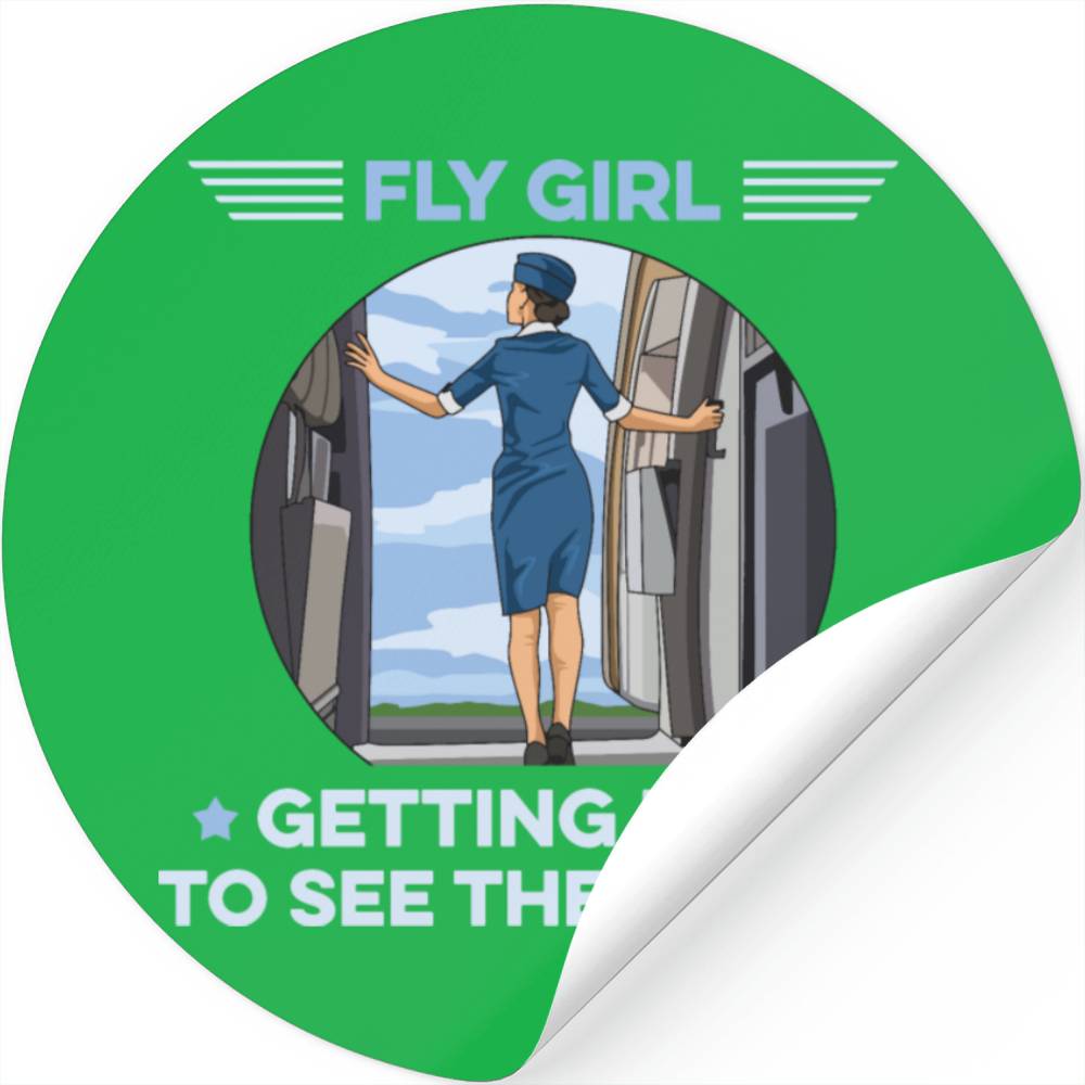 Airplane Flight Attendant Design For A Fly Girl Designed & Sold By ...