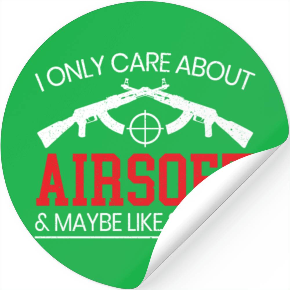 I Only Care About Airsoft Lover Tactical Shooting Designed & Sold By ...