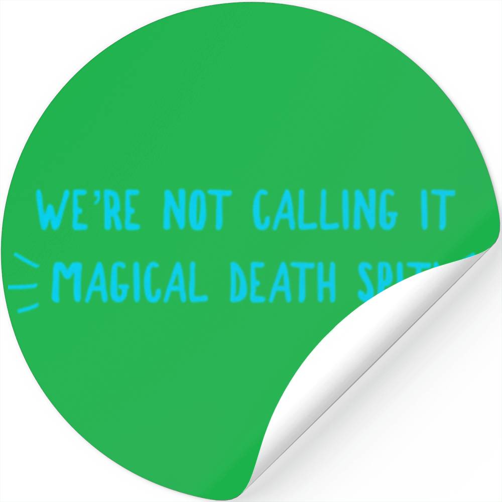 Glory Magical Death Spit Classic Stickers Designed & Sold By David