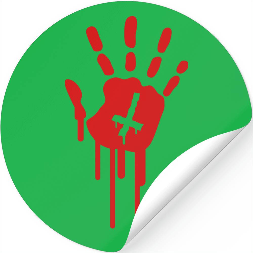 Bloody Handprint Designed Sold By Shashank Singh Bloody Handprint Designed Sold By Shashank Singh