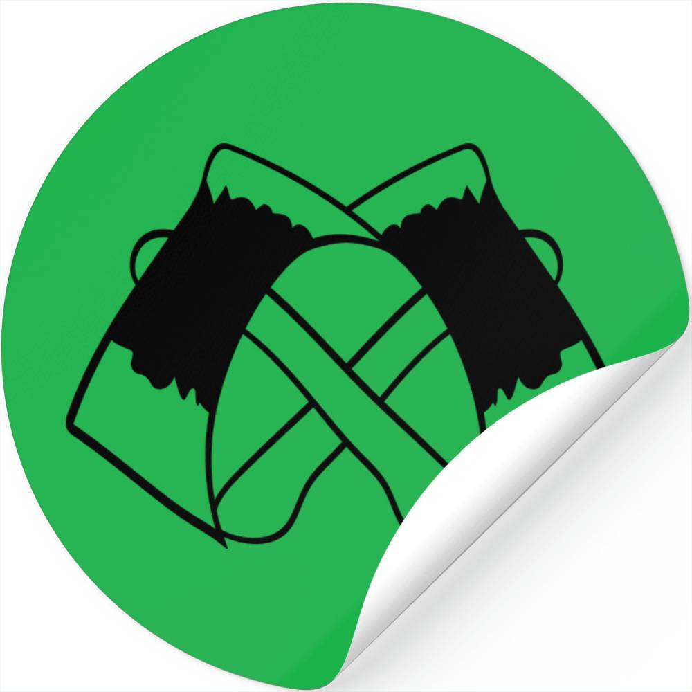 2 Axes Crossed Weapon Tree Felling Ax Cleave Lumbe Designed & Sold By ...