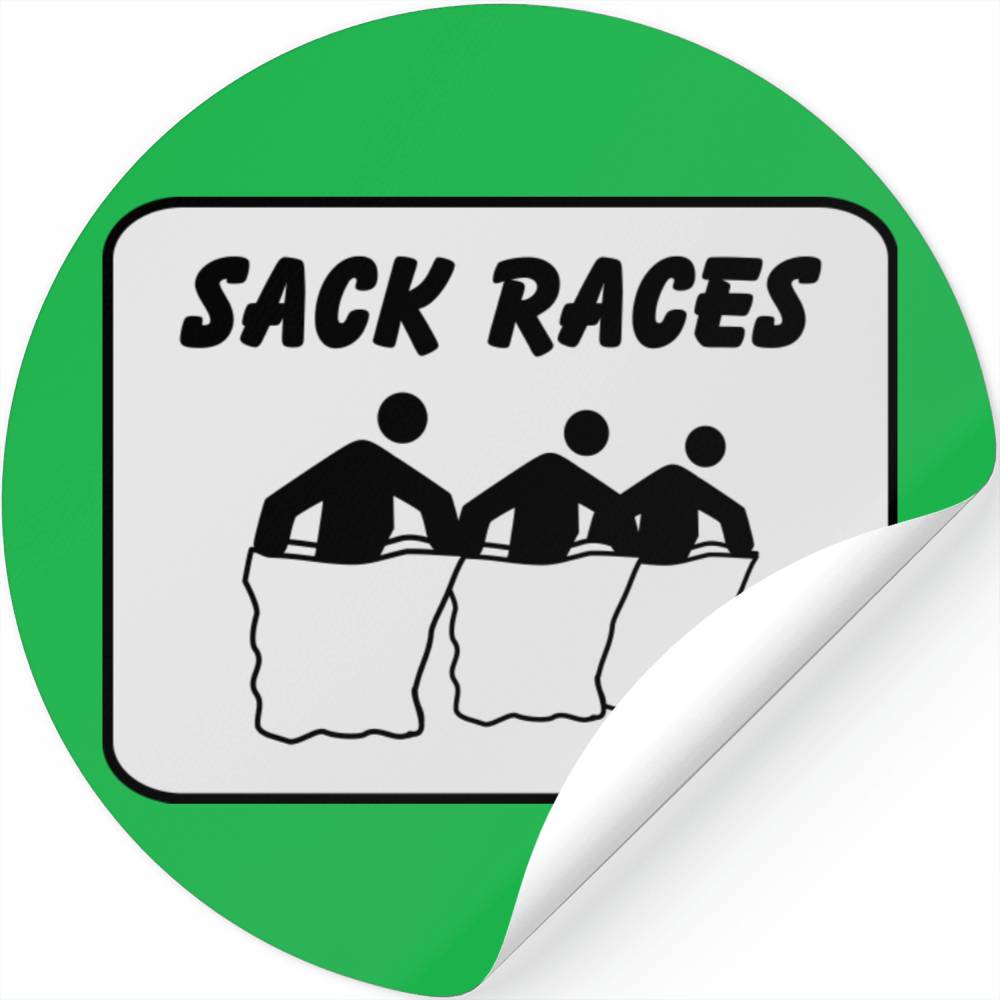 Sack Races Sign Designed & Sold By Andy Pvr America