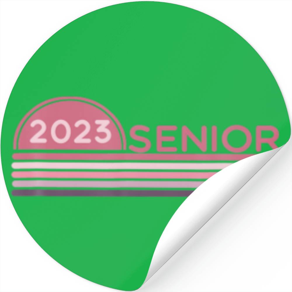 Class Of 2023 Seniors 23 Senior Graduation Stickers Designed & Sold By ...