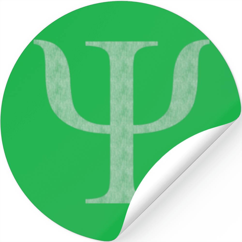 Psychology Psi Symbol Brain Think Student Sc Stickers Designed & Sold ...