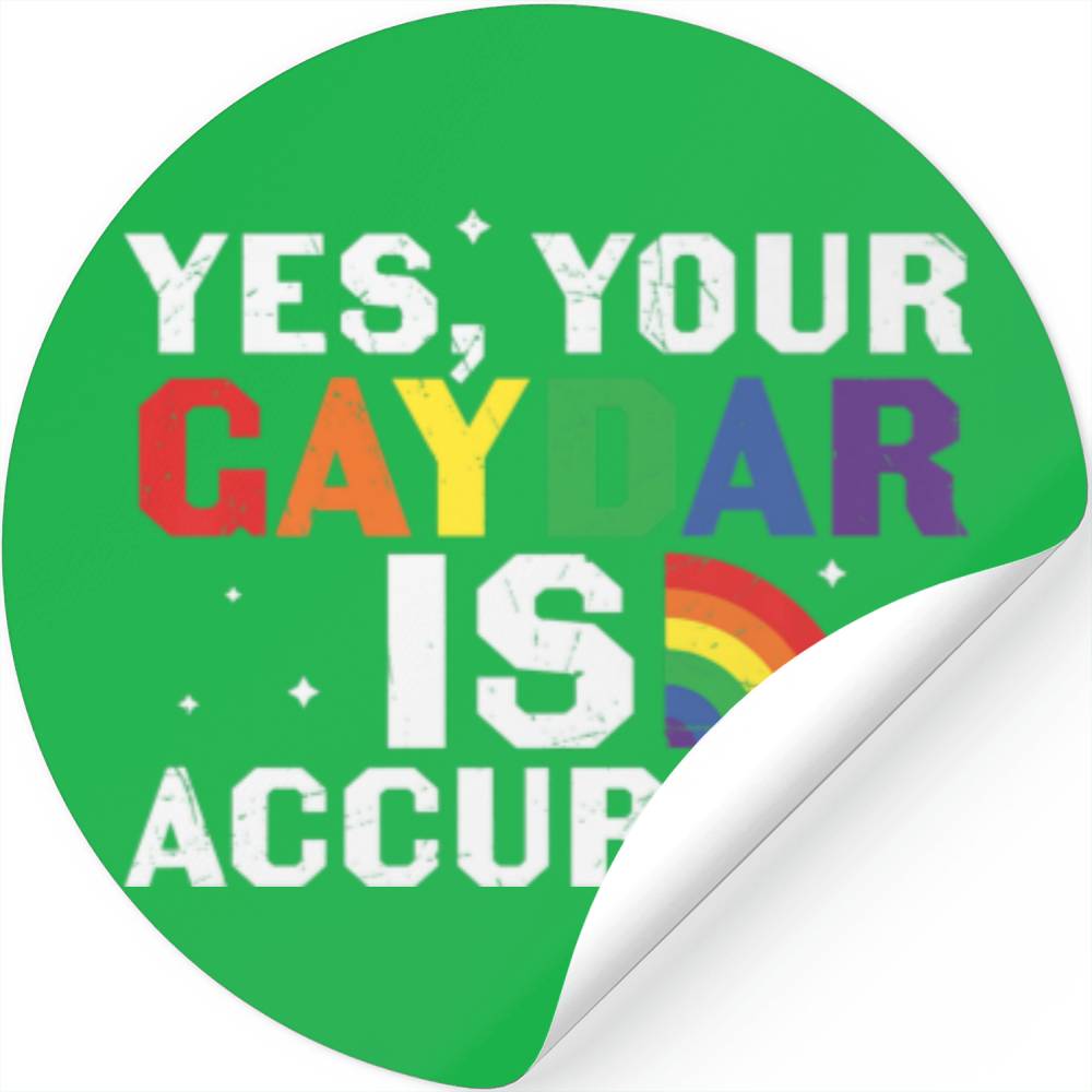 Be Kind Rainbow Gay Pride Month LGBT Lesbian Bi Ho Stickers Designed ...
