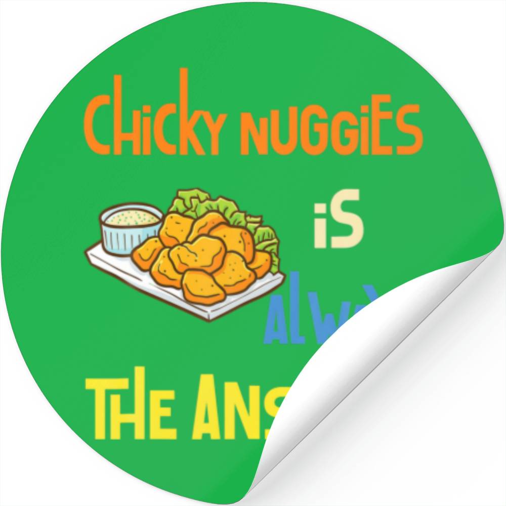Chicken Nugget Meme Chicky Nuggies Is Always The Stickers Designed And Sold By Eugene Lim