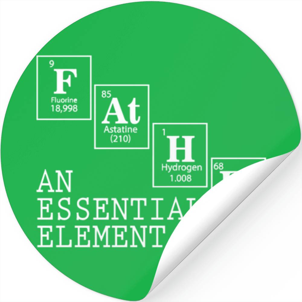 An Essential Element - Fathers Day Periodic Table Stickers Designed ...