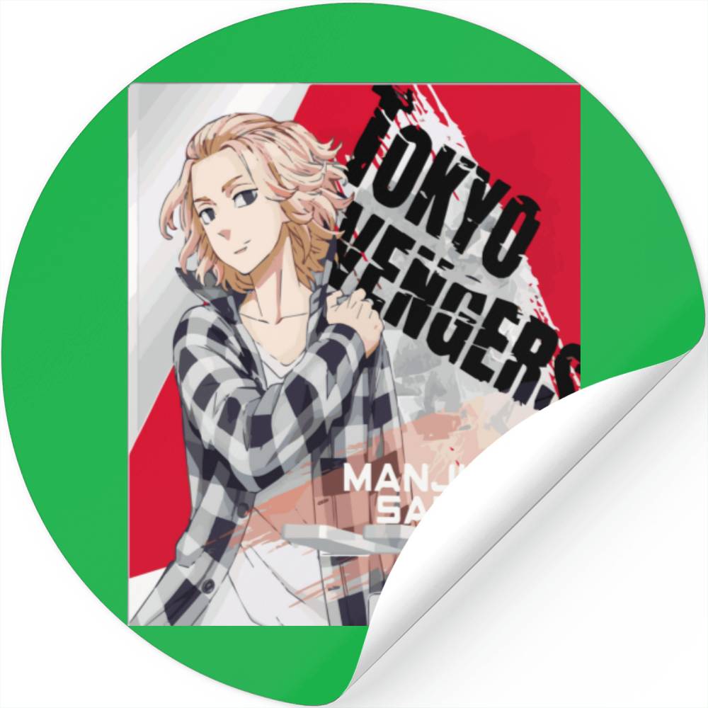 Tokyo Revengers -Mikey Stickers Designed & Sold By Catarina Martins