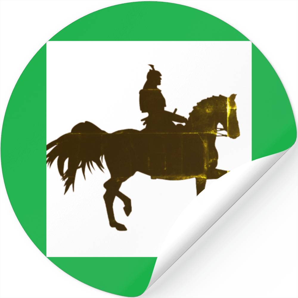 Horse Lord Stickers Designed & Sold By Augustina-Polyp