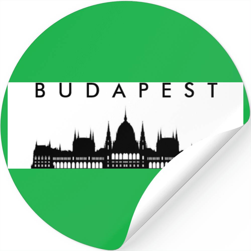 Budapest Hungary Parliament Palace Architecture Stickers Designed ...