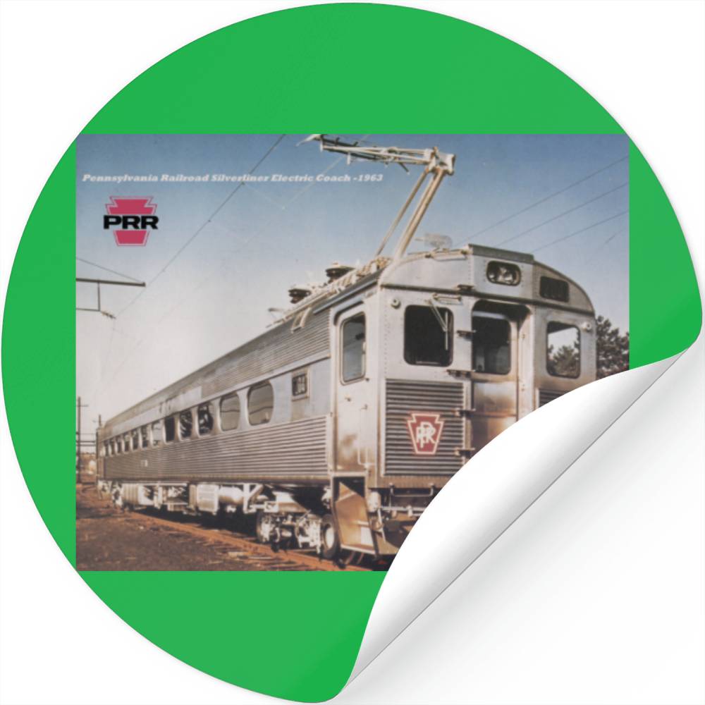 Pennsylvania Railroad Silverliner Electric Coach Stickers Designed ...